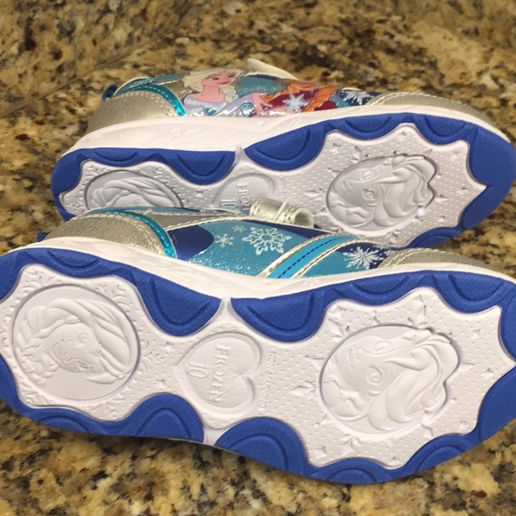 Disney | Shoes | New Disney Frozen Anna Elsa Girls Sneakers Shoe | Poshmark
